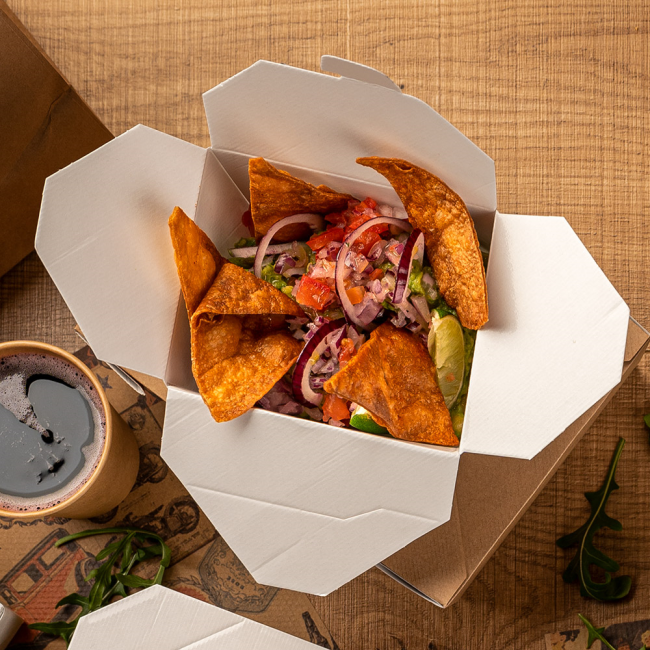 Lunch box, mini, 750 ml/26 oz, kraft PREMIUM