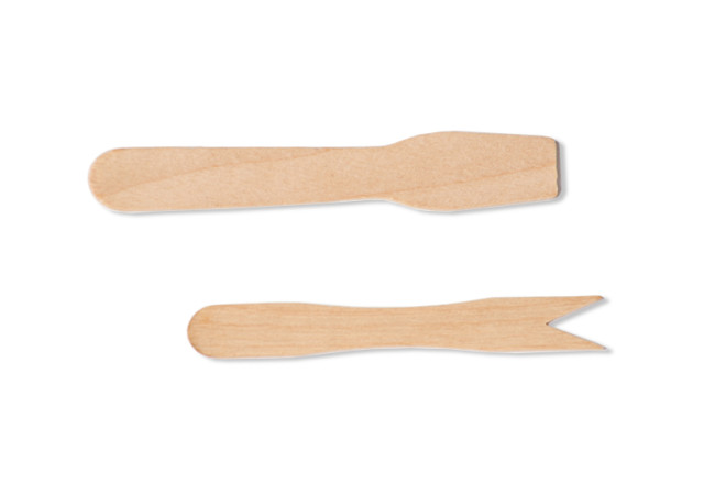 Wooden chip fork, 8.5cm (FSC®)