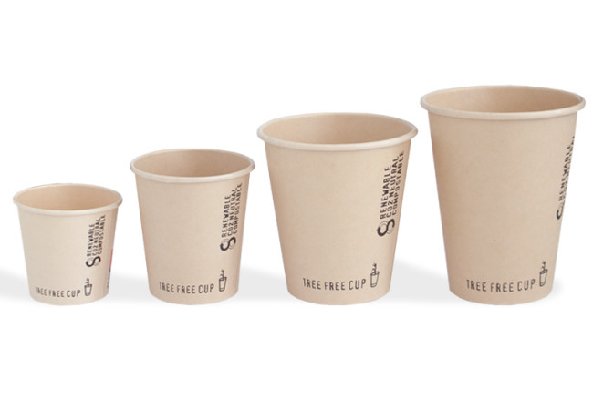 Tree Free Nature Cup coffee cup, PLA coated, 7oz/210ml