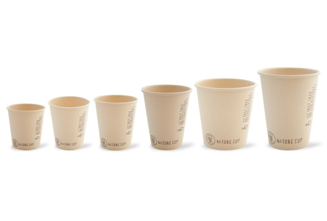 Tree Free Nature Cup coffee cup, PLA coated, 7oz/210ml